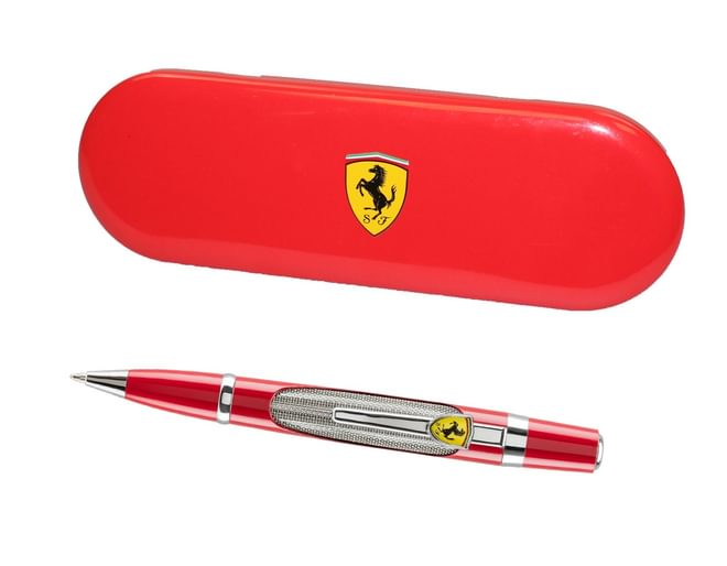Red Ferrari Ballpoint Pen - Licensed to Thrill!