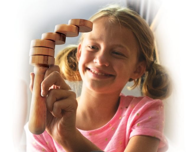 True Balance Mini - Spinning discs to stack - Wicked Uncle