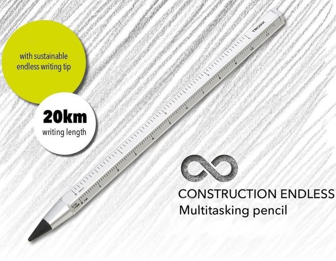 Construction Endless Pencil - Writes for 20km!