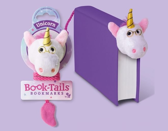 Unicorn Book-Tails - Cutest of Bookmarks!