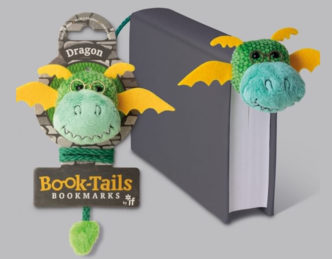Dragon Book-Tails - Cute Bookmark