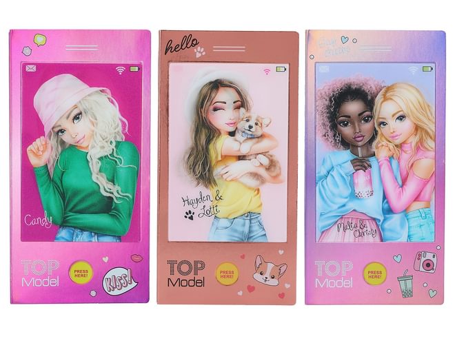 Top Model Mini Colouring Book - Plays Music