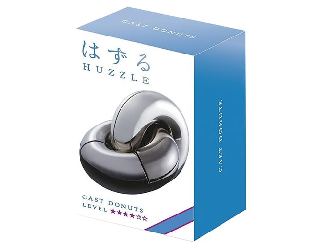 Metal Donuts Huzzle - Can You Solve It?