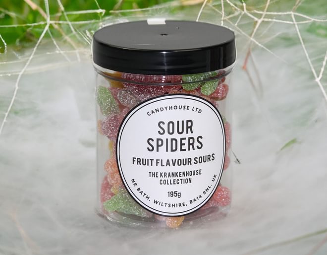 Sour Spiders - Shaped Sweets with Bite!
