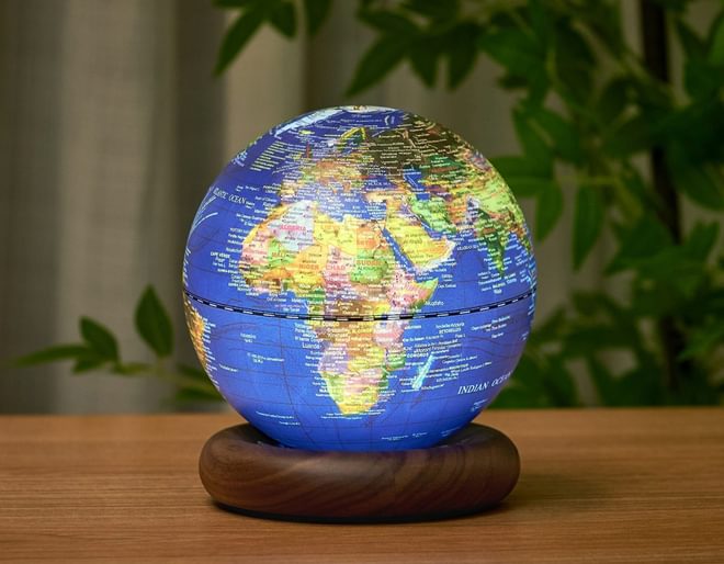 Atlas Globe Lamp - Touch Control Light