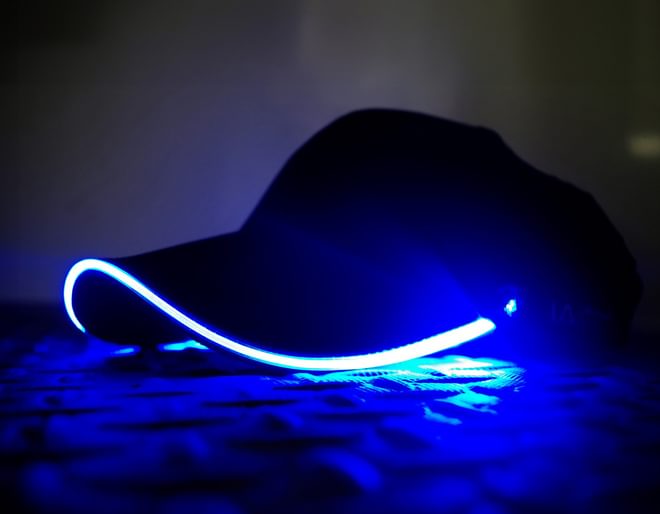 Flashing LED Baseball Cap