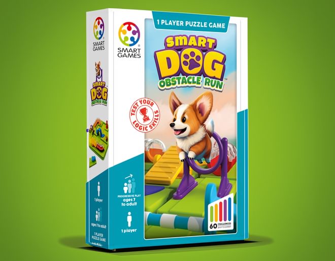 Smart Dog Obstacle Run - Brain Teaser!