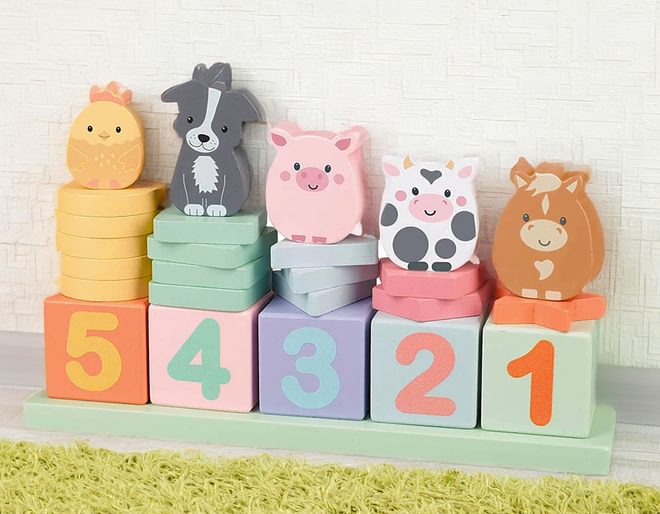 Farmyard Counting Game - 26 Pieces
