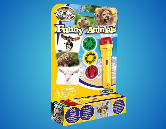 Funny Animals Torch & Projector