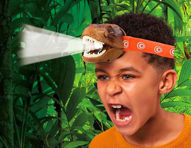 T-Rex Head Torch - Roarsome Fun