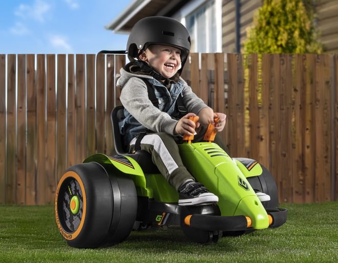 Electric Green Machine 360 - Spinning Around!