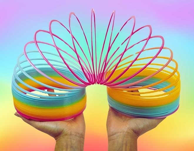 Giant Rainbow Super Springy