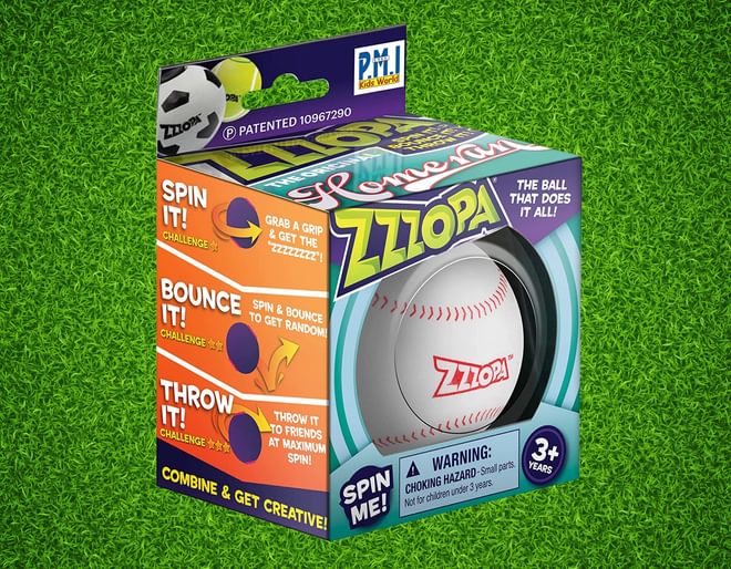 Zzzopa Ball - Spin, Bounce & Throw!