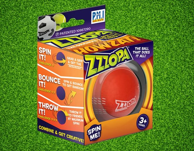 Spinning Zzzopa Ball - Bounce it, Spin It, Fidget!