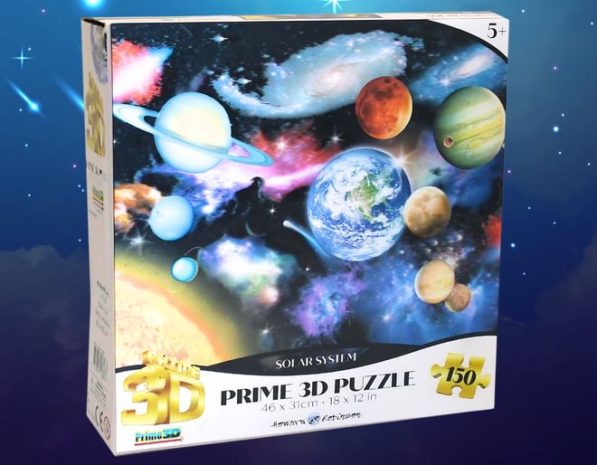 3D Solar System Puzzle