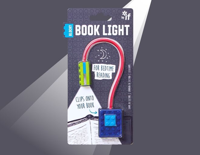 Blocky Book Light - A Bright Idea!