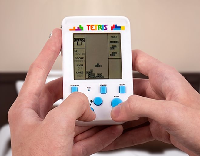 Tetris - Handheld Game with Original Sounds