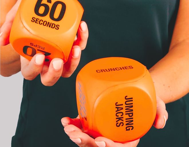 Exercise Dice - Fun Fitness with a Roll!