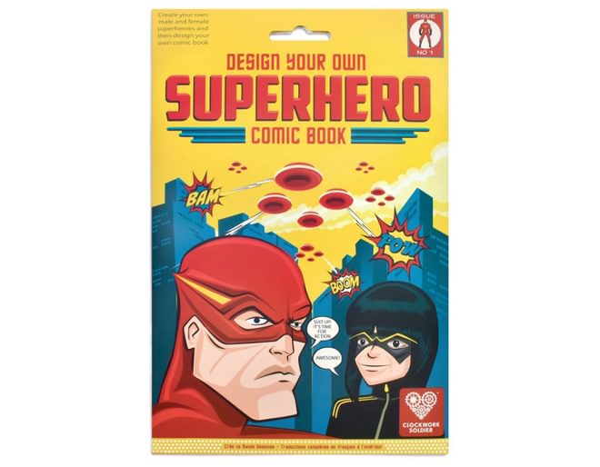 Superhero Comic Book - Design Your Own - Boys Aged 14