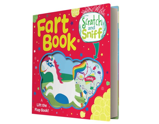 Fart Book - Rhyming Scratch and Sniff - Boys Aged 4