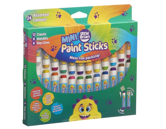 Mini Paint Sticks - Art Made Easy! - Wicked Uncle